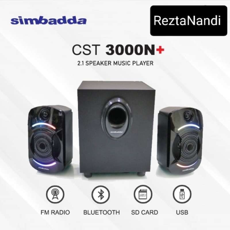 Promo Speaker Bluetooth Simbadda Cst 3000 N+ Simbada Cst 3000n+ Diskon ...