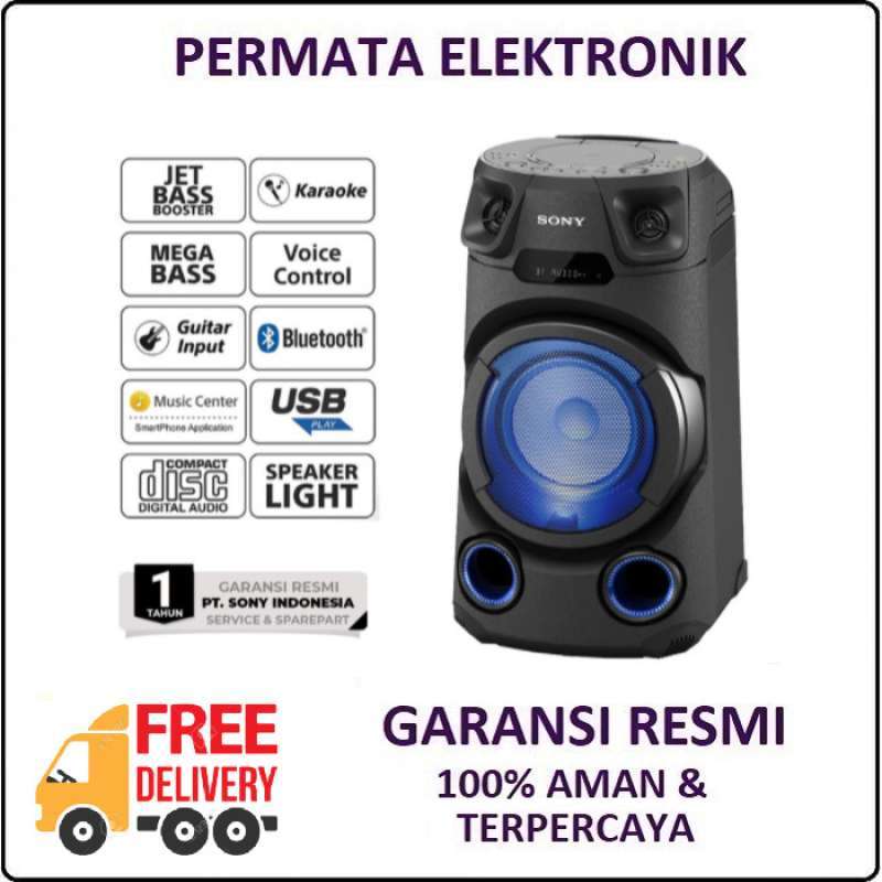 Promo Sony Mhc-v13 High Power Bluetooth Audio System Mhc-v13d Mhcv13d ...