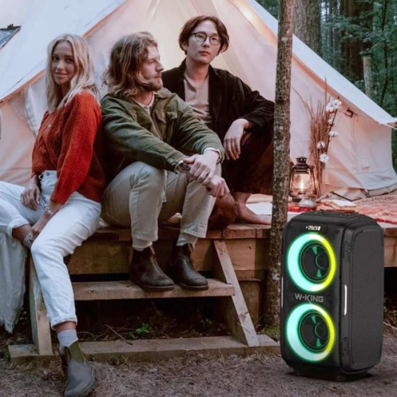 Promo Wking T9 Pro 2 Mic W-king Speaker Karaoke Bluetooth Wireless ...