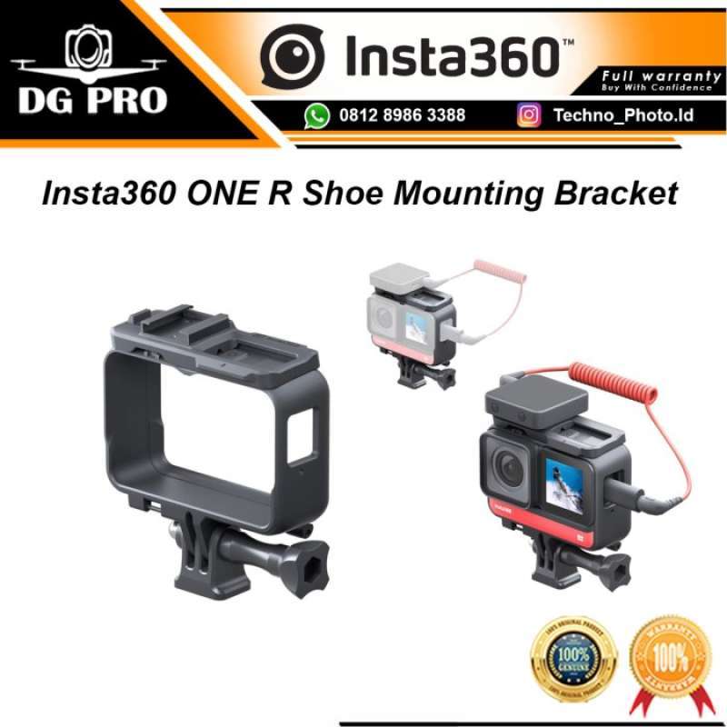 Promo Insta360 One R Shoe Mounting Bracket Insta 360 Diskon 23% Di Seller Ryoma Store - Kebon ...