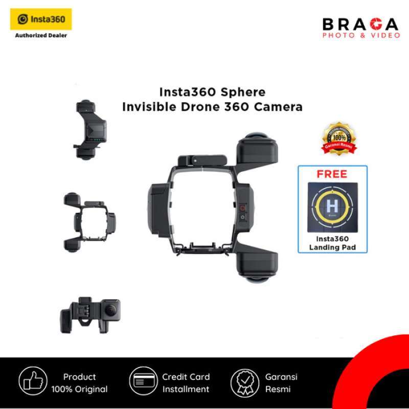 Promo Insta360 Sphere Invisible Drone 360 Camera - Garansi Resmi Diskon ...