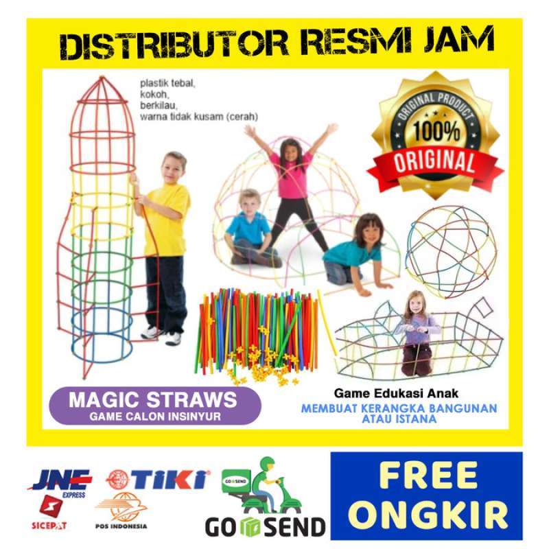 Promo Smart Builder 4 Dimensi / Mainan Anak Open Ended - L - L Diskon ...