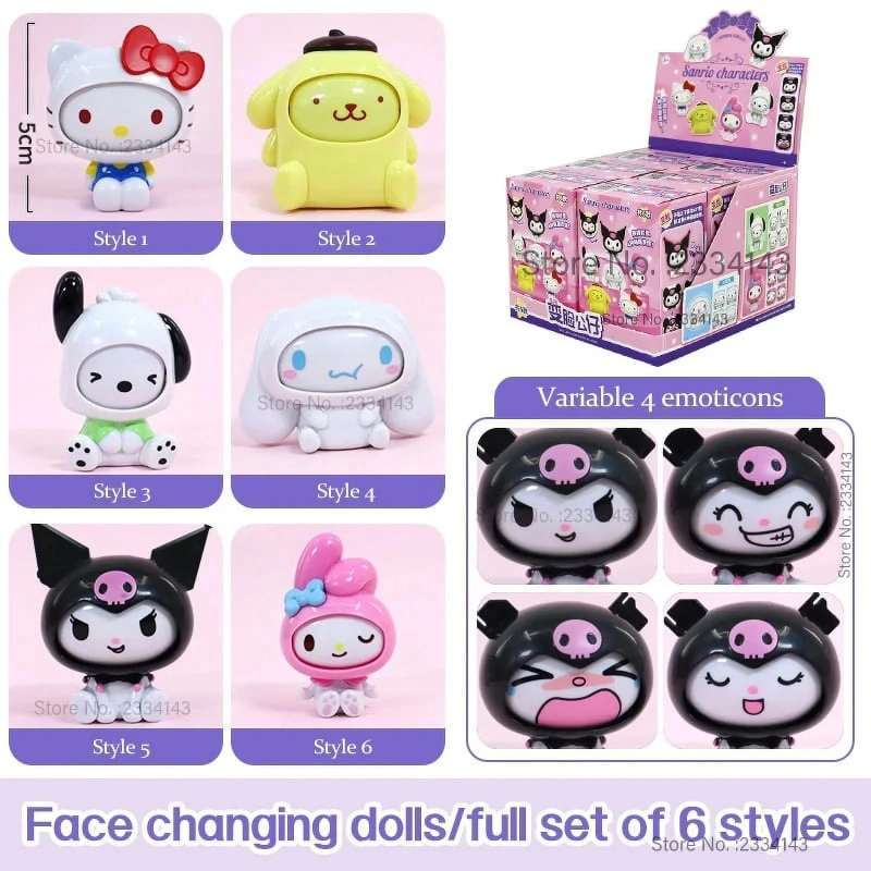 Jual Sanrio Characters Face Off Figures Series - Blind Box Di Seller ...