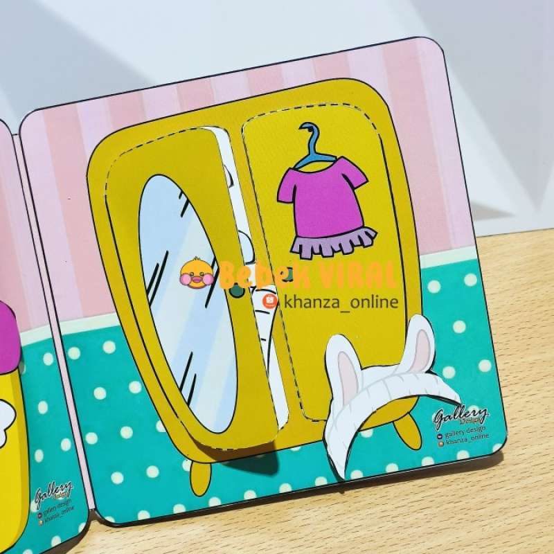 Promo Bebek Viral Paper Book Quiet Book Mainan Anak Edukatif - Sudah ...