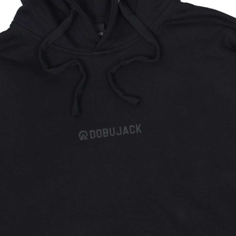 Jual Dobujack Little Logo Black On Black Hoodie - Hitam M Di Seller ...
