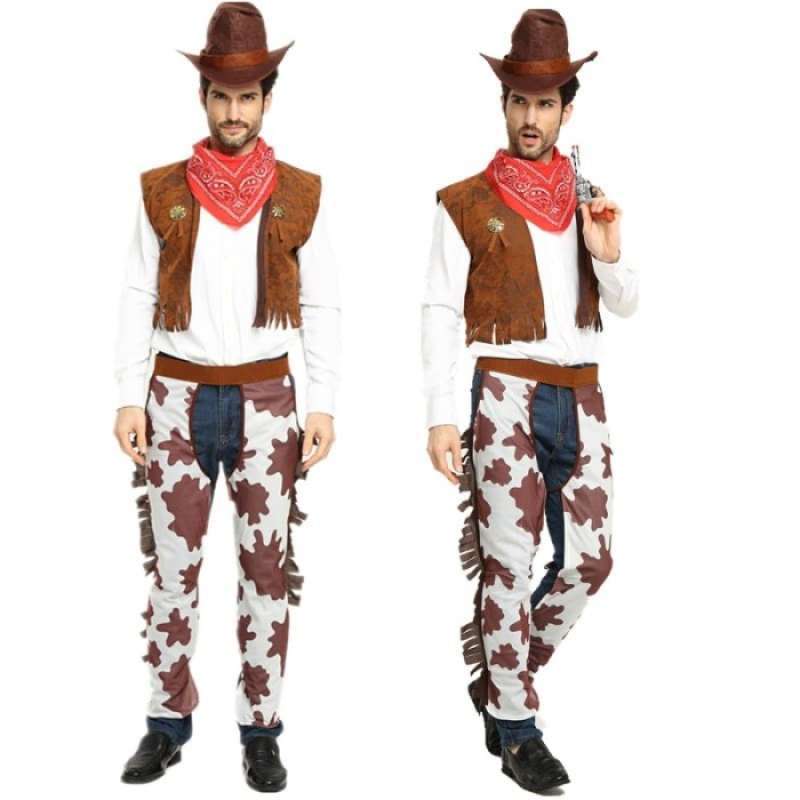 Jual Kostum Cosplay Set Cowboy Cowgirl Untuk Dewasa - Wanita Di Seller ...