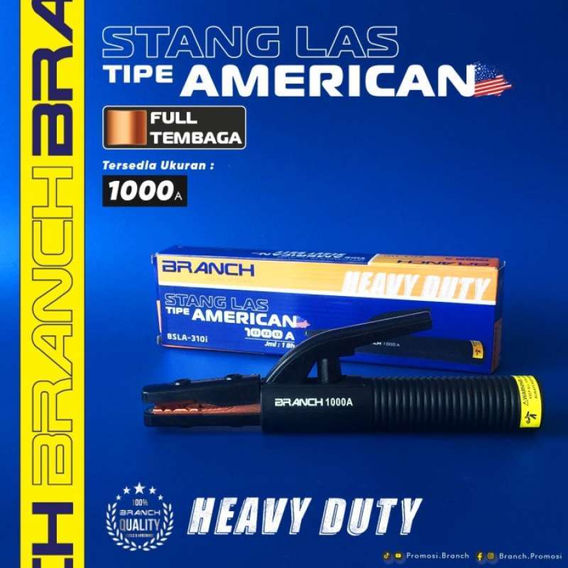 Promo Tang Las 1000 A Branch American Stang Las 1000 Ampere Heavy Duty ...