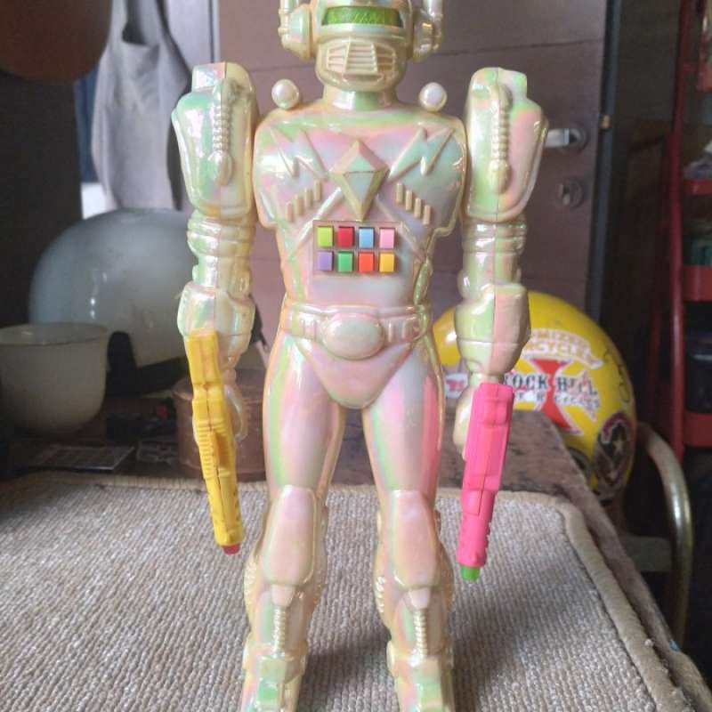 Promo Mainan Robot Super Robotic Warriors Laser Colour Jadul Diskon 10% ...