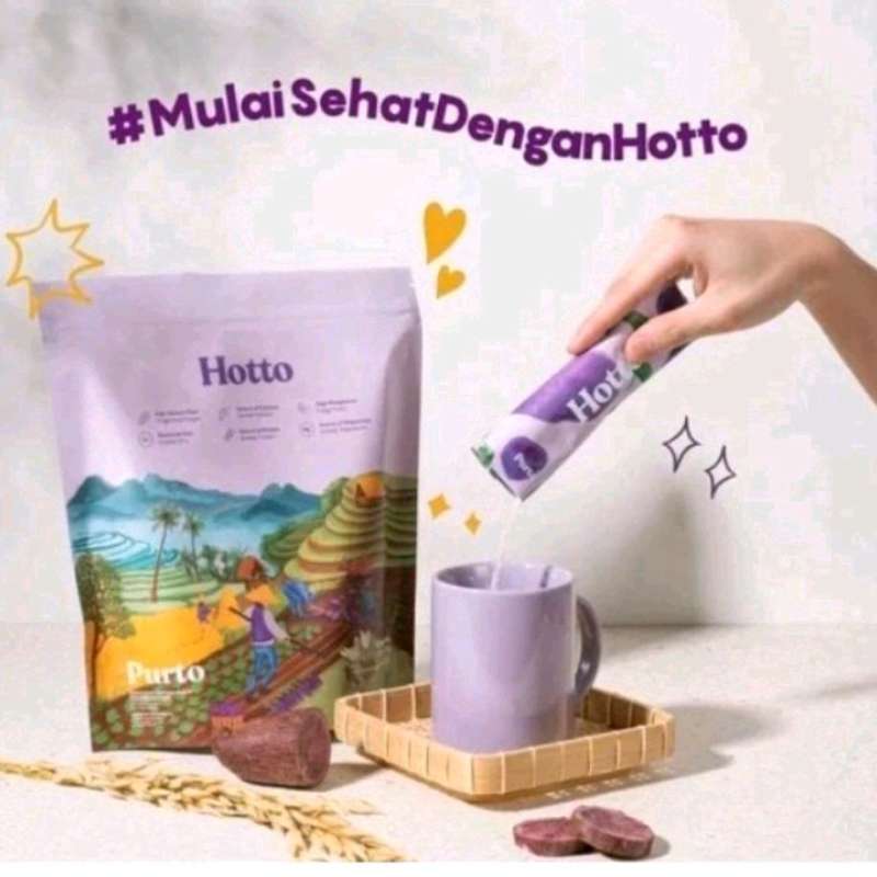 Jual Hotto Purto Multigrain With Purple Potato 16 Sachet Di Seller Agen ...