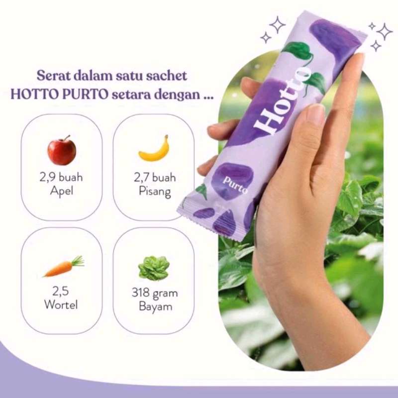 Jual Hotto Purto Multigrain With Purple Potato 16 Sachet Di Seller Agen ...