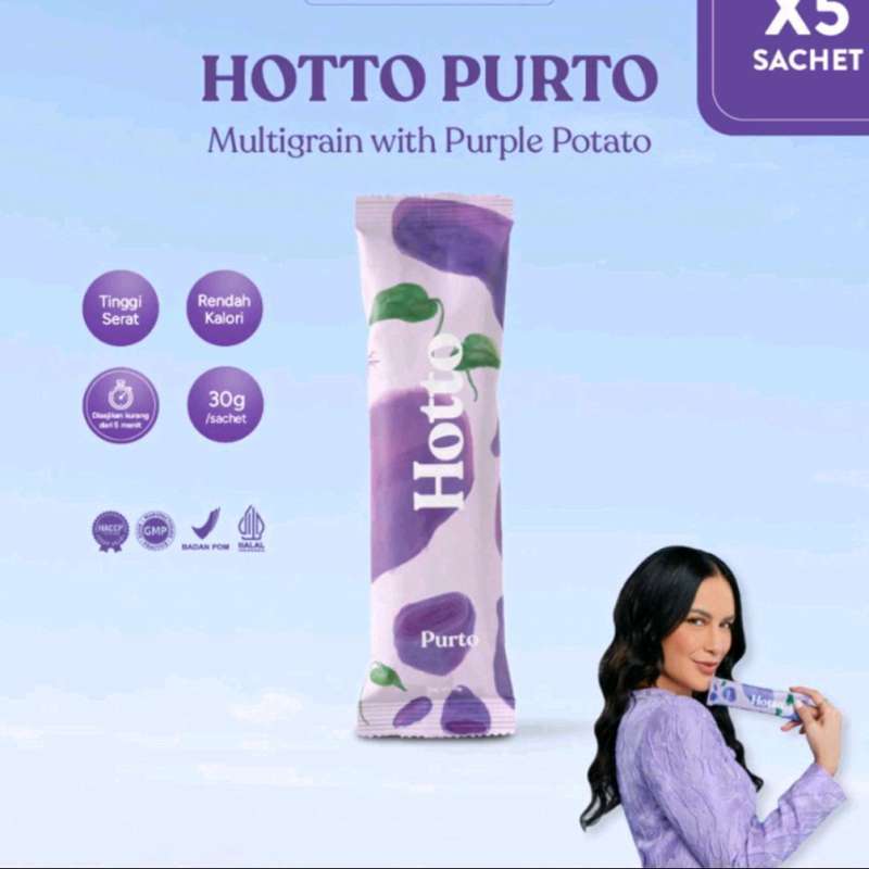 Jual Hotto Purto Multigrain With Purple Potato 16 Sachet Di Seller Agen ...