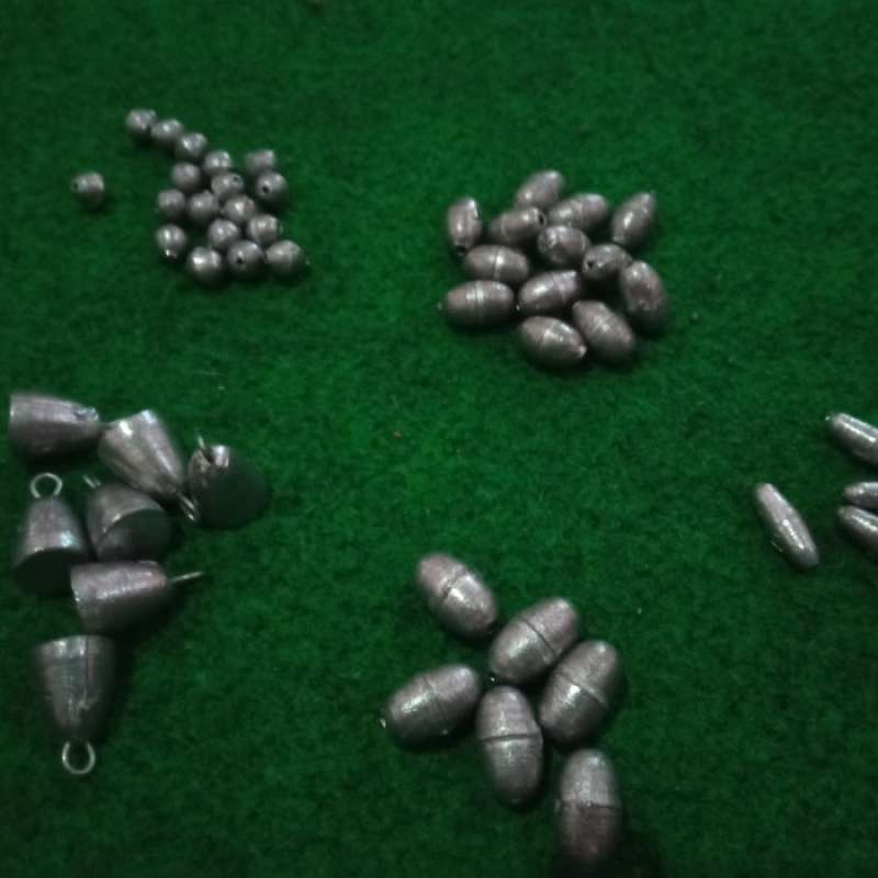 Promo Timah / Timbel / Pemberat Pancing Paketan Rp10.000/150gram Diskon ...