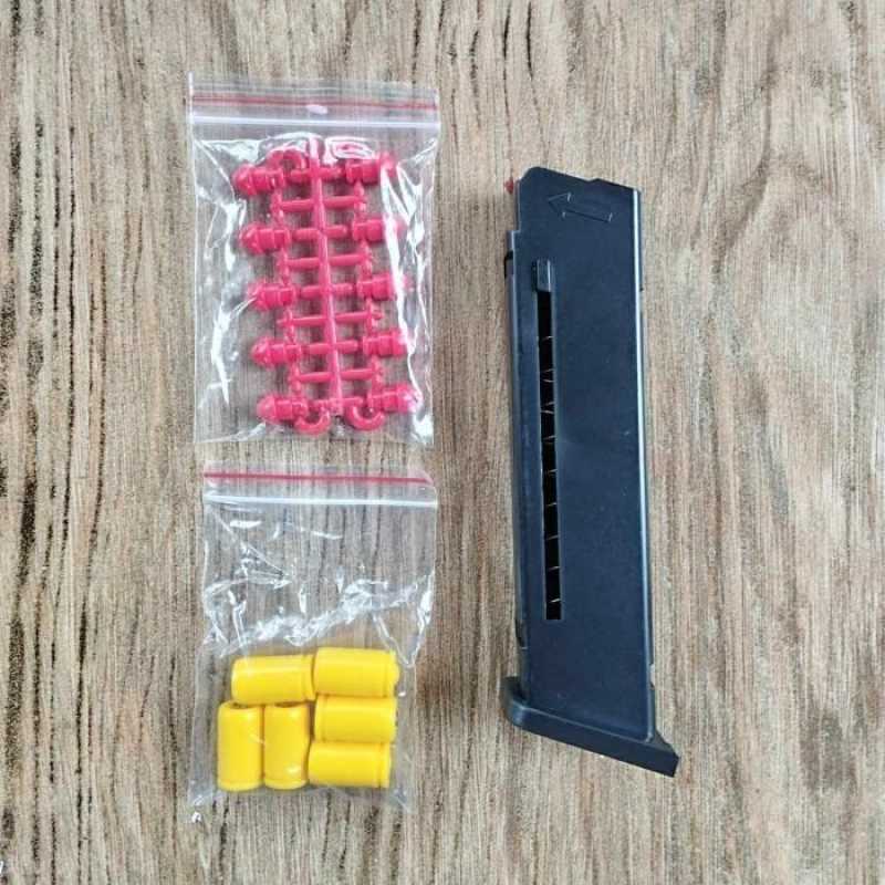 Jual Mainan Dart Blaster Colt M1911 Bahan Full Plastik Abs Auto Otomatis - Wood Di Seller ...