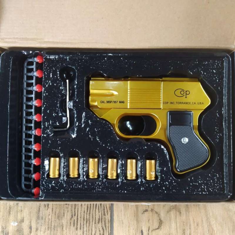 Jual Mainan Dart Blaster Cop 357 Auto Bahan Plastik Klasik Langka - Emas Di Seller Impresi Store ...