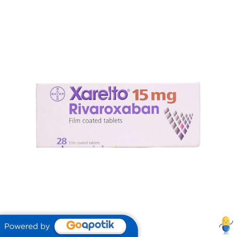 Jual Xarelto 15 Mg Box 28 Tablet Di Seller Apotek Dunia Farma Medika ...
