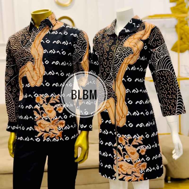 Jual Couple Batik Sarimbit Kode As Lagosi 1 & 2 By Batik Lanang Mamez Batik Lontara Batik ...