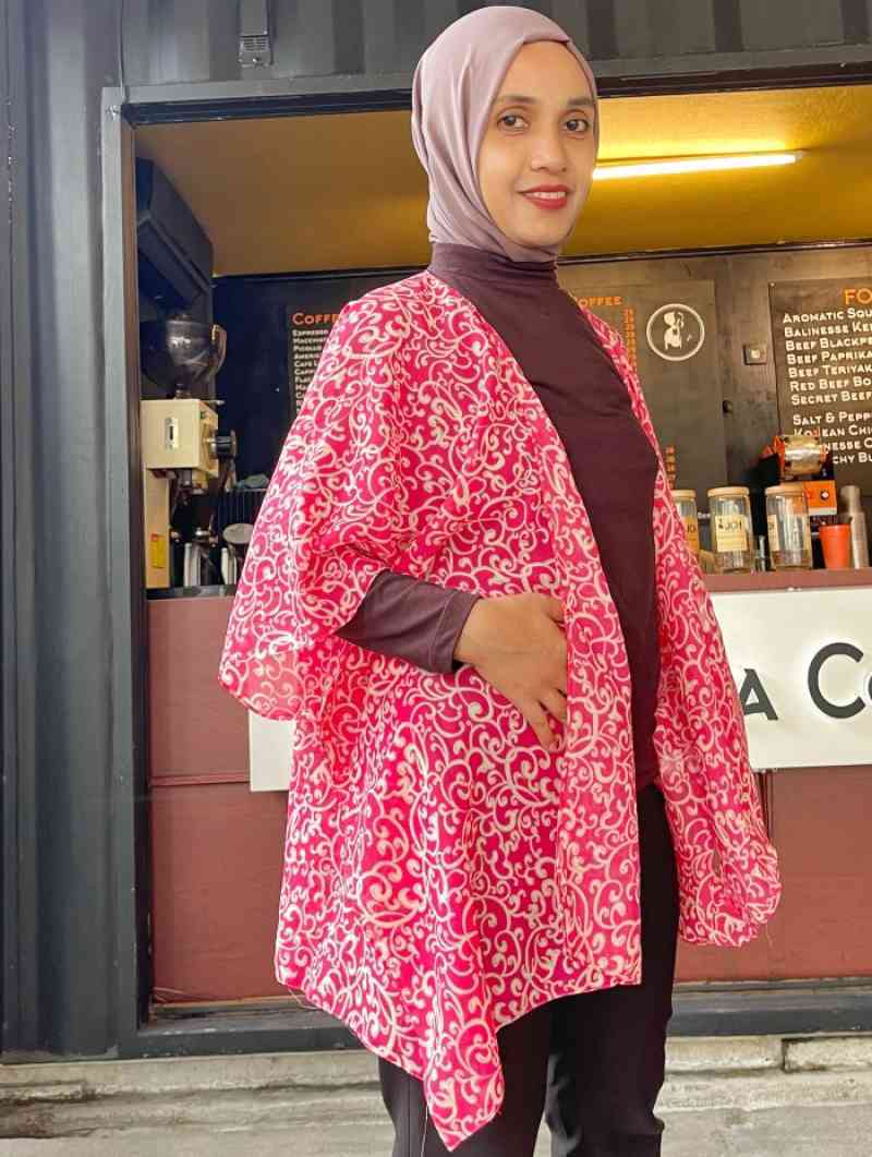Jual Outer Batik Modern Cardigan Oleh Oleh Khas Indonesia / Outer ...