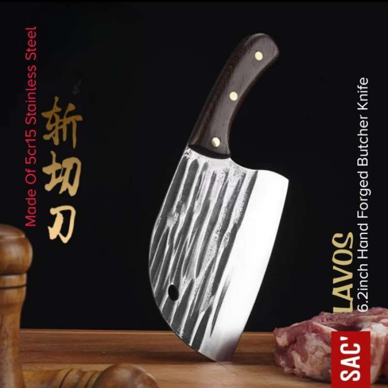 Promo Lavos 6 Meat Knife Cleaver Pisau Daging Golok Pisau Tulang Piso ...