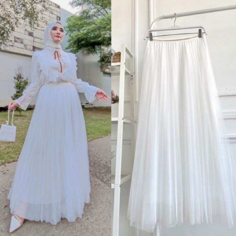 Jual Rok Tutu Polos List Gold Premium 4 Lapis Original Import Bangkok ...