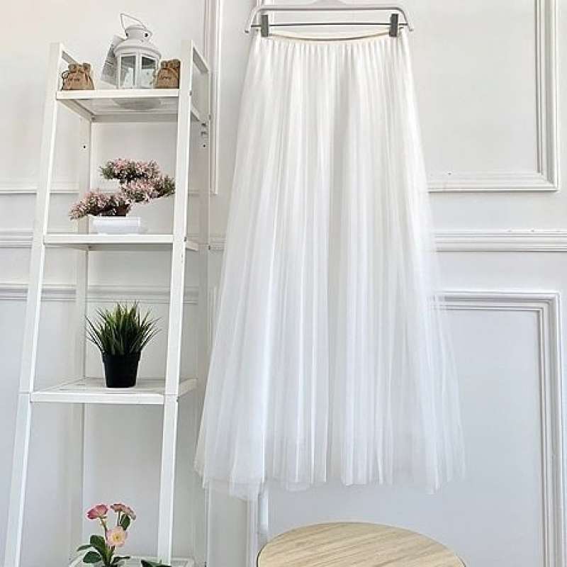 Jual Rok Tutu Polos List Gold Premium 4 Lapis Original Import Bangkok ...