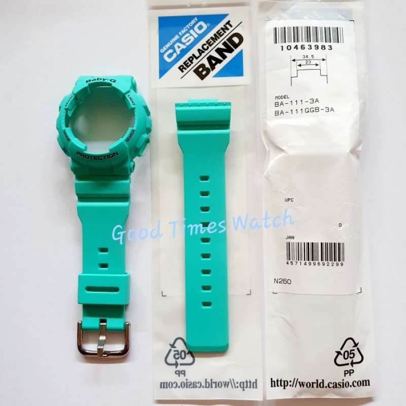 Jual Paket Strap Bezel G-shock Ba-111-3a Ba 111 Casio Original Fit Ba ...