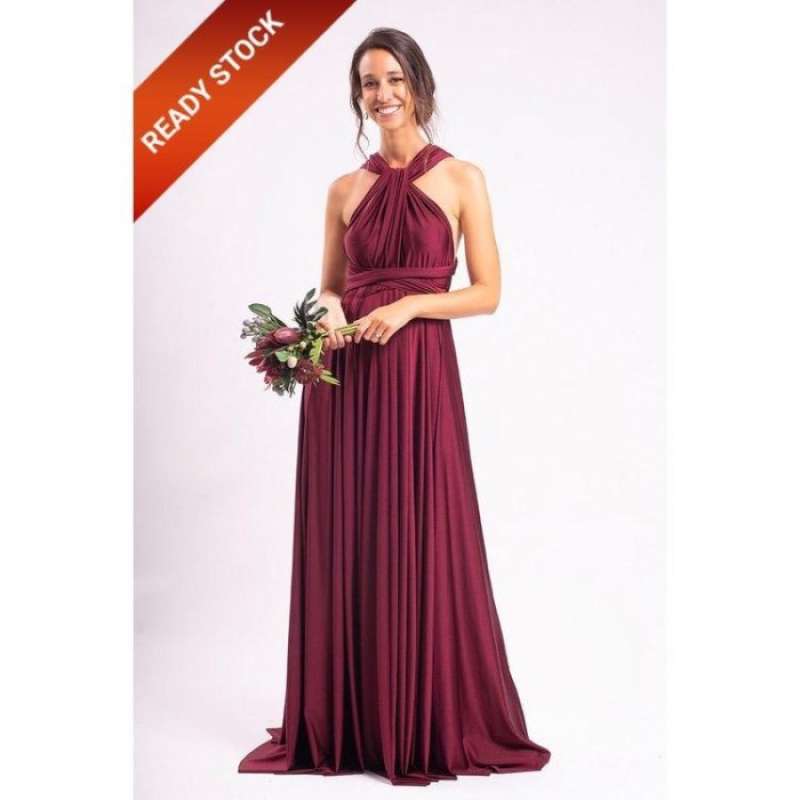 Jual Po Multiway Dress Bridesmaid Dress Convertible Dress Infinity Maxi ...