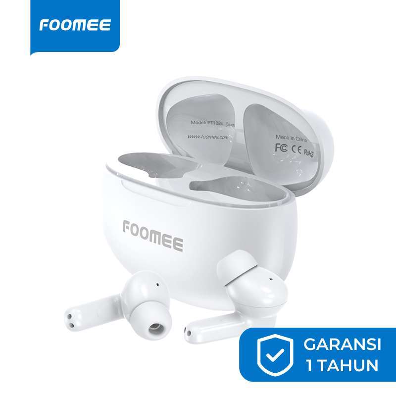 Promo Foomee Ft102s Earphone Bluetooth 5.3 Super Bass Tws True Wireless ...