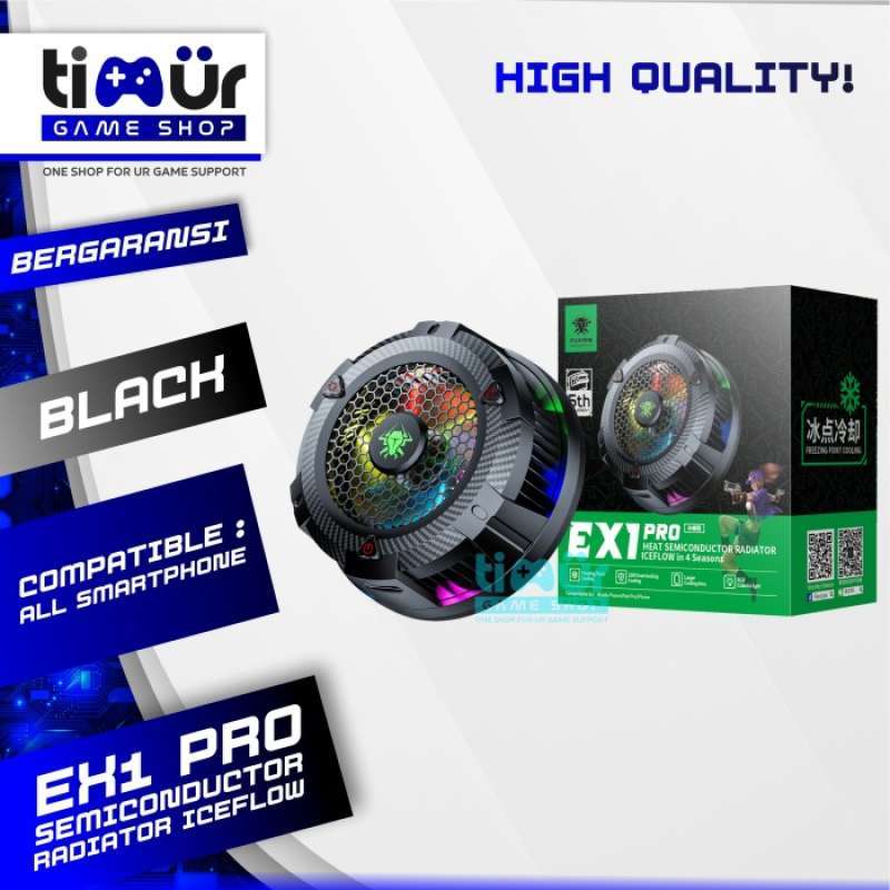 Promo Ex1 Pro Kipas Hp Handphone Pendingin Cooling Fan Cooler Heat Semiconductor Magnetic ...