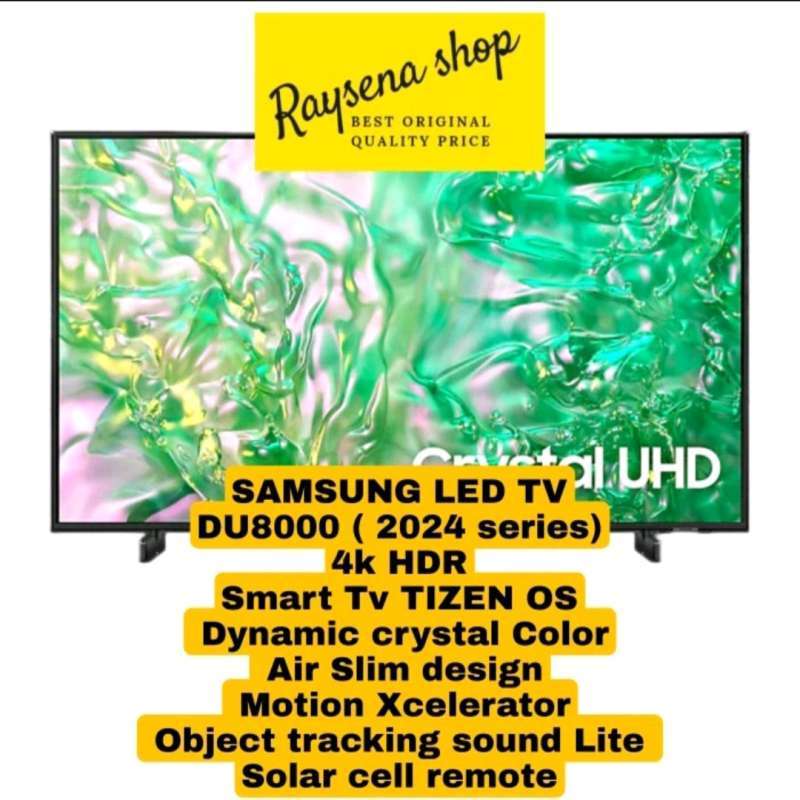Jual Samsung 65du8000 / Ua65du8000 4k Smart Tv 65 Inch 2024 Series Di Seller Raysena Shop ...