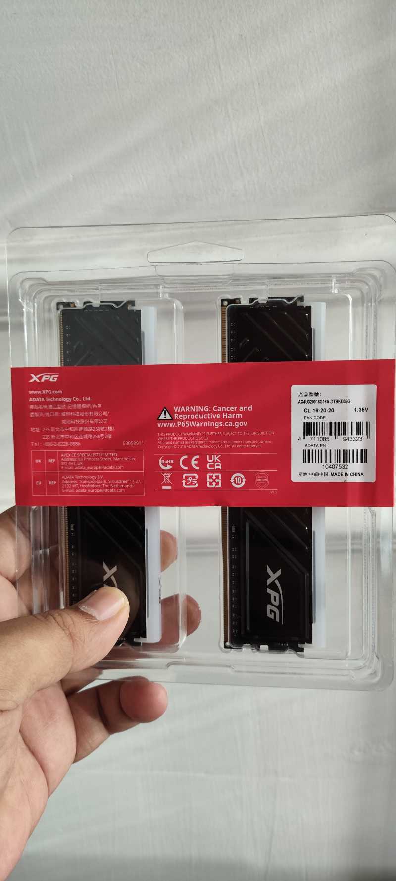 Jual Ram Pc Gaming Adata Spectrix Xpg D35g 2x16gb 32gb Ddr4 3200mhz ...