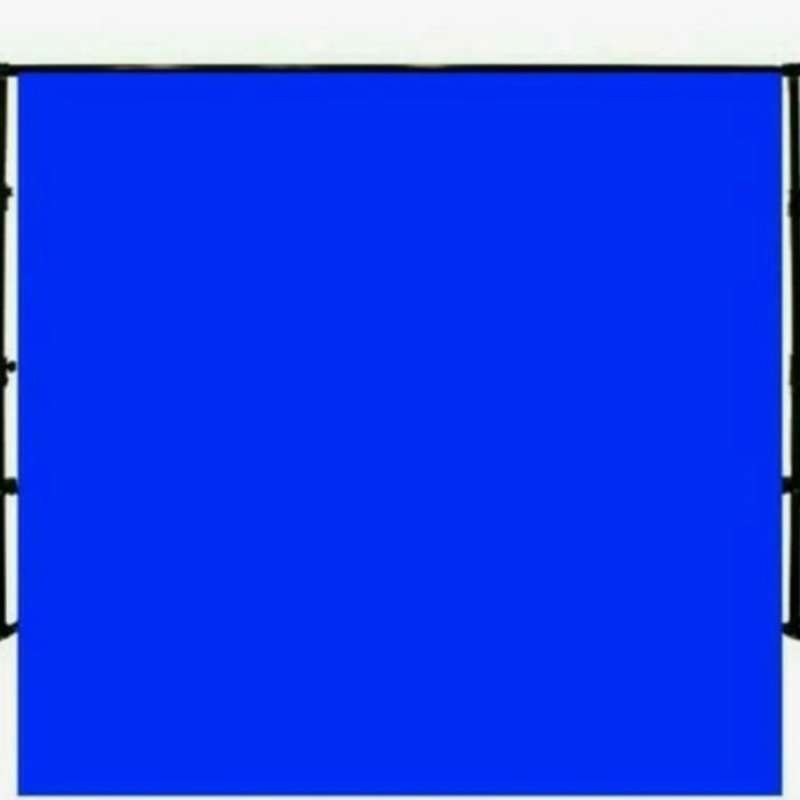 Promo Background Kain 3x2.5 Mtr / Biru Bca Diskon 23% Di Seller ...