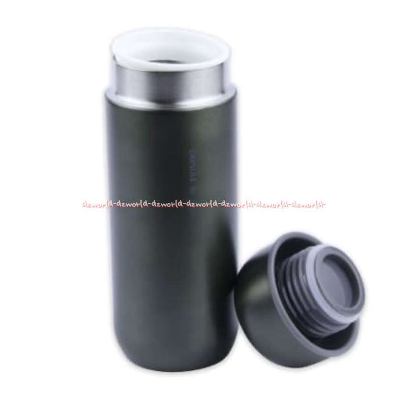 Jual Kris 200ml Vacuum Flask Black Red Botol Minum Vakum Tahan Lama ...