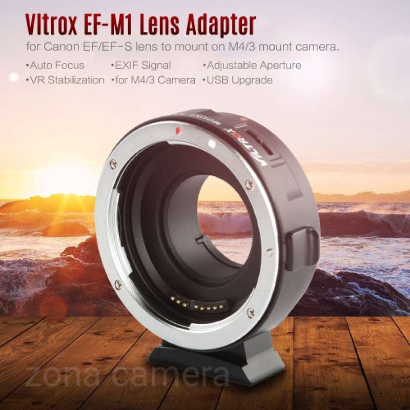 Promo Viltrox Ef-m1 Lens Adapter Ef/ef-s To M4/3 Micro Four Auto Focus Diskon 23% Di Seller ...
