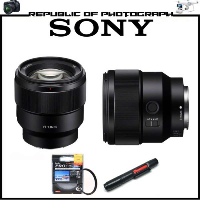 Promo Fe 85mm F/1.8 / Lensa Fe 85mm F1.8 Sel85f18 Diskon 23% Di Seller Mettaria Store ...