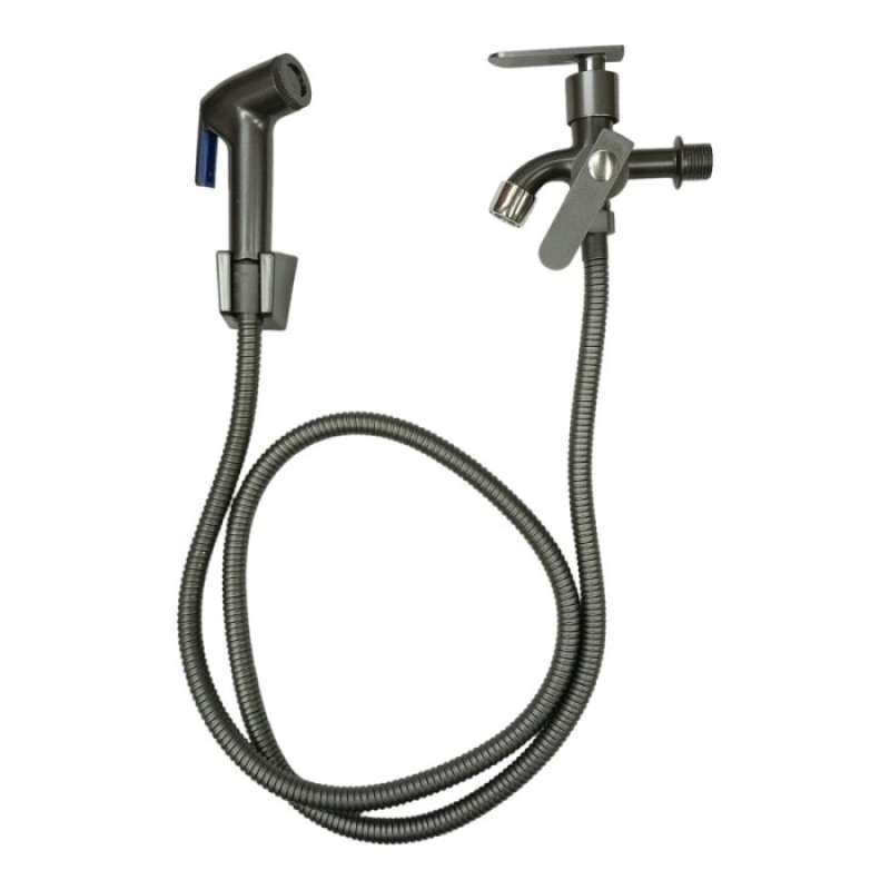 Promo Paket Jet Shower Kran Air Cabang Grey Set Spray Shower Toilet ...