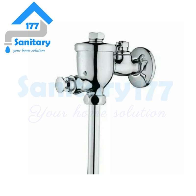 Promo Kran Push Urinal Pipa Lurus / Kran Toilet Diskon 23% Di Seller ...