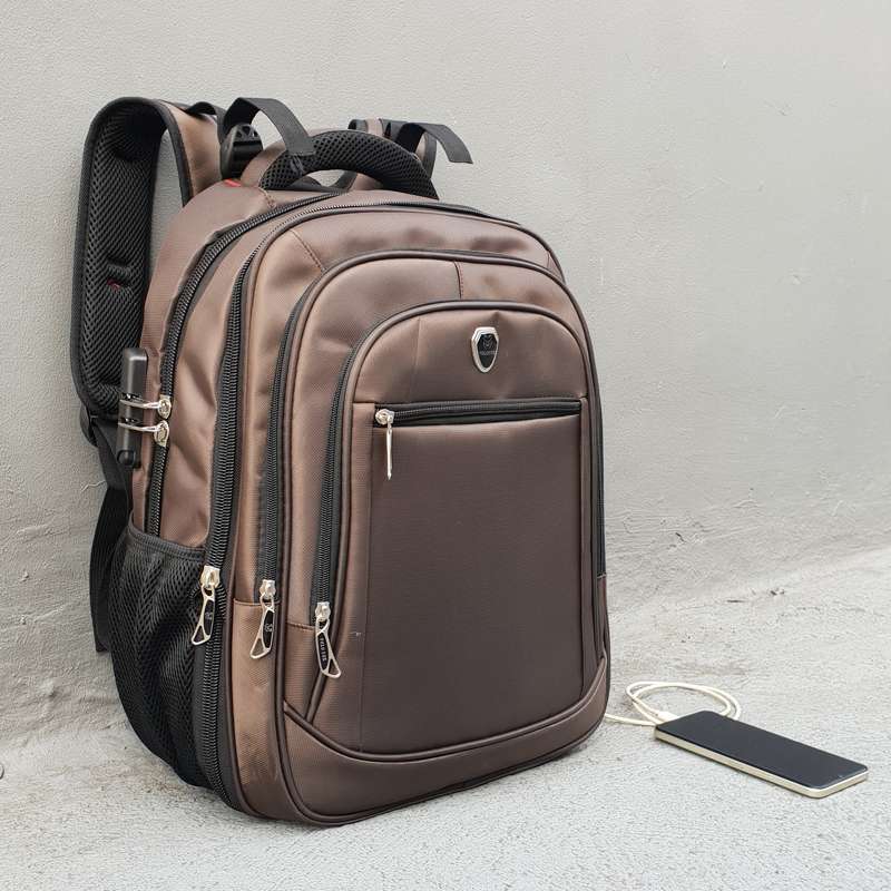 Promo [juragan Tas] Backpack P182 Tas Ransel Backpack Pria Usb Tas Pria ...
