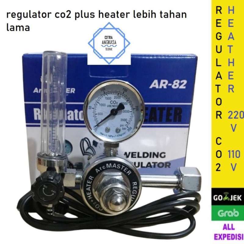 Promo Regulator Co2 + Heater 220v Pemanas Diskon 23% Di Seller Specta Store - Cengkareng Barat ...