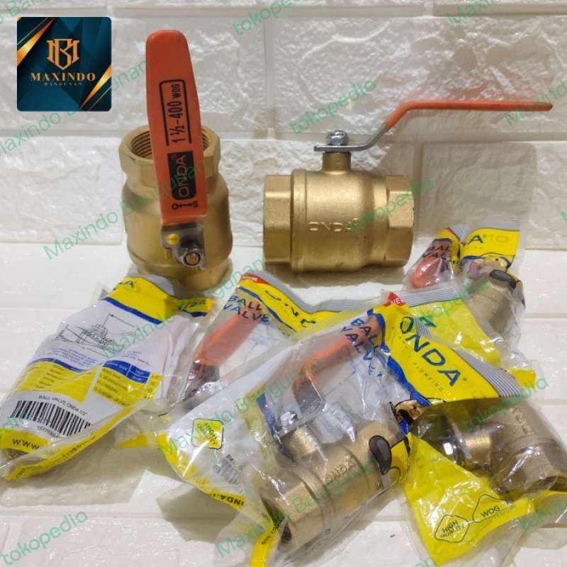 Promo Ball Valve Kuningan 2 Inch / Ballvalve Stop Kran Diskon 23% Di ...