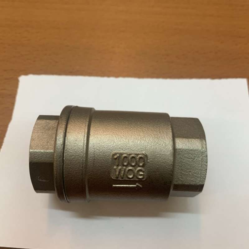 Promo Tusen Klep Stainless Ss316 / Vertical Lift Check 11/2(inch ...