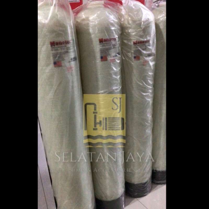 Promo Tabung Filter Air Frp 1054 Nanotec + 3 Way Valve (belum Termasuk ...