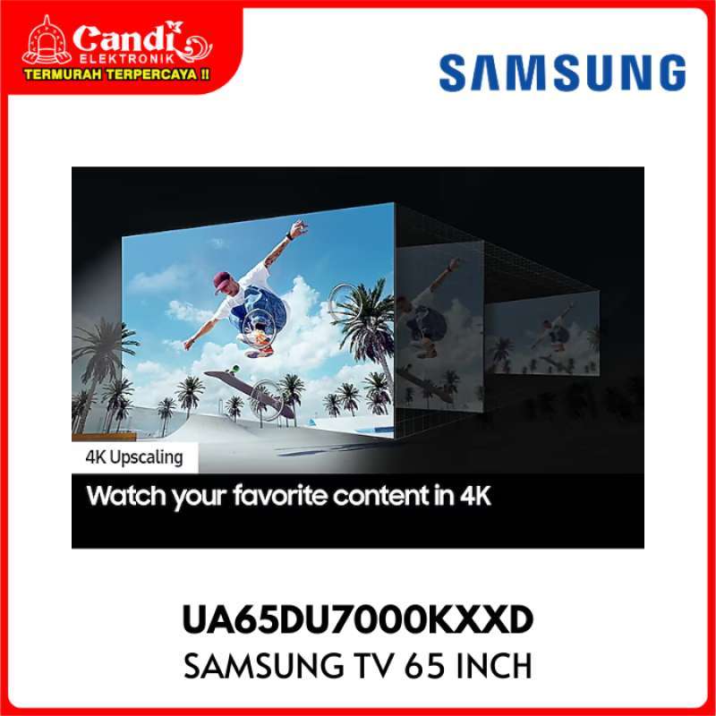 Jual Samsung Crystal Du7000 4k Uhd Smart Tv 65 Inch Ua65du7000kxxd Di ...