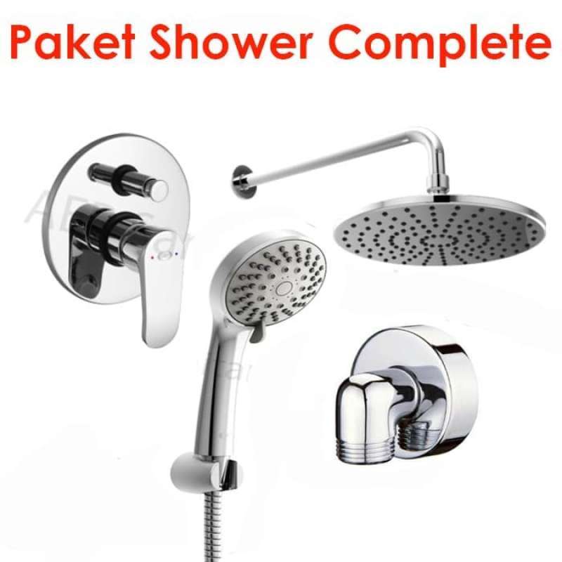 Promo Paket Kran Tembok Sas Bv2 + Hand Shower Ysh 5c + Ws-16 + Wall ...