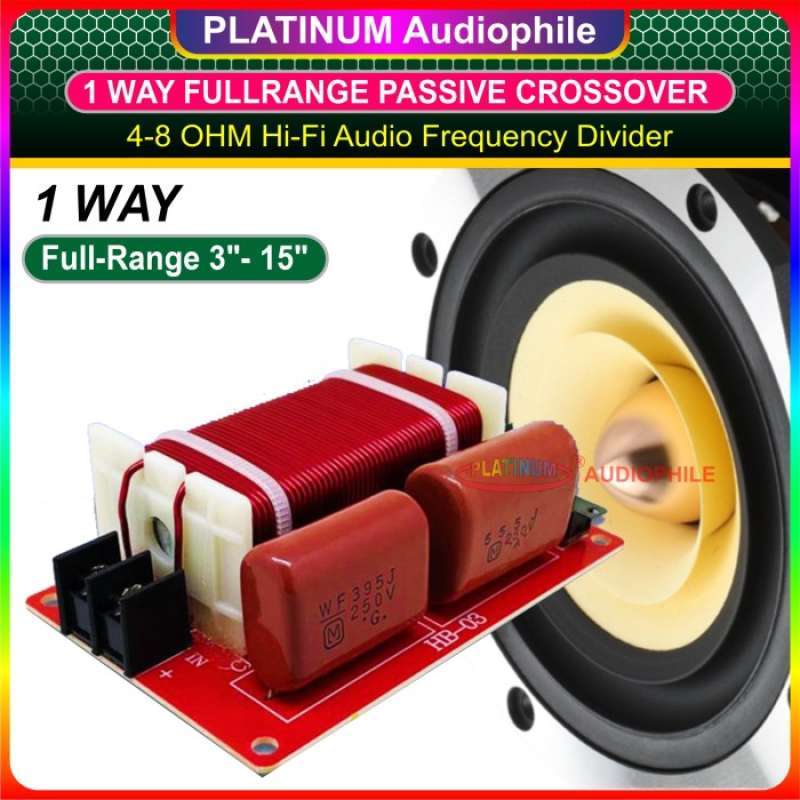Promo Crossover Pasif 2 Way Passive Speaker Crossover Bass Treble ...