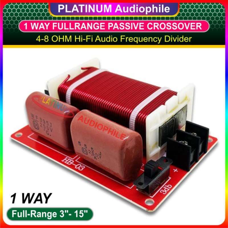 Promo Crossover Pasif 2 Way Passive Speaker Crossover Bass Treble ...