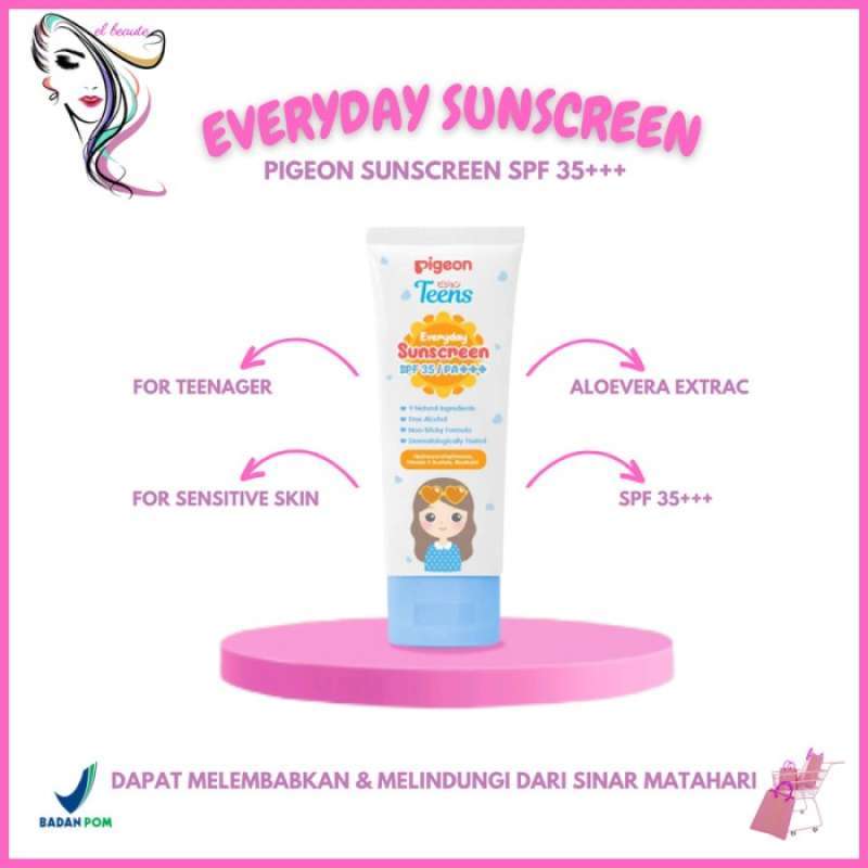 Jual Pigeon Teens Everyday Sunscreen Spf 35 Pa+++ 30ml Di Seller Pro-id - Cengkareng Timur, Kota ...