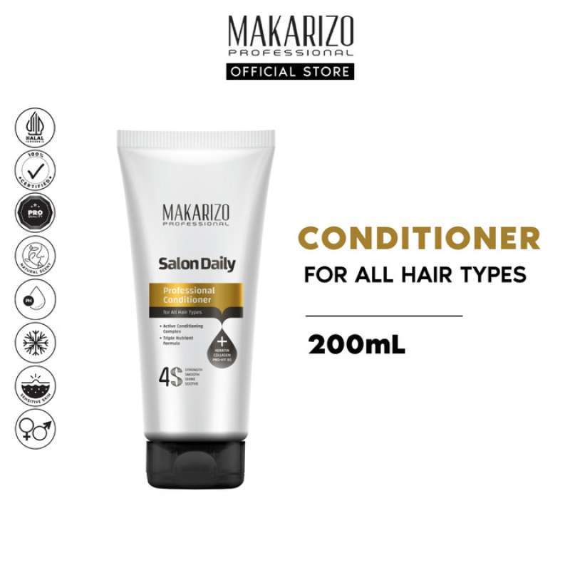 Jual Makarizo Professional Salon Daily Conditioner 200 Ml Di Seller Pro ...