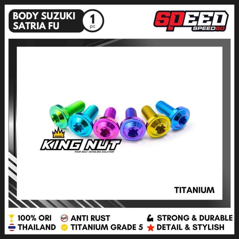Jual Baut Body Satria Fu Baut Titanium Grade 5 Probolt Thailand King ...