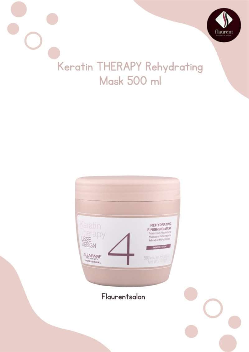 Jual Hair Mask Keratin Therapy Alfaparf 500 Ml Di Seller Pro-id ...