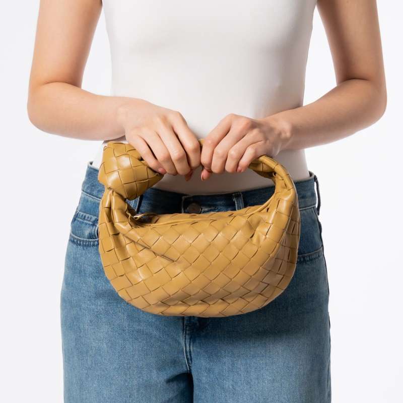 Promo Bottega Veneta Bv Mini Jodie Bag Dark Praline Ghw Diskon 30% Di ...
